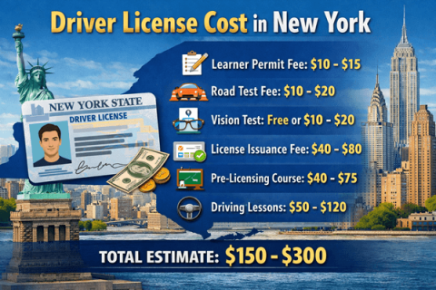 Driver License Cost in New York NY [2026 Guide]